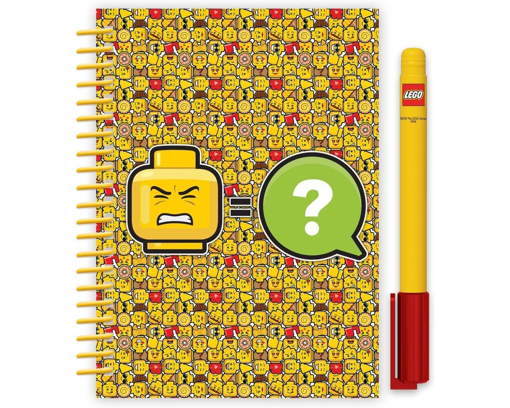 LEGO Set 51144-1 Journal with Pen (2018 Gear > Stationery and Office ...