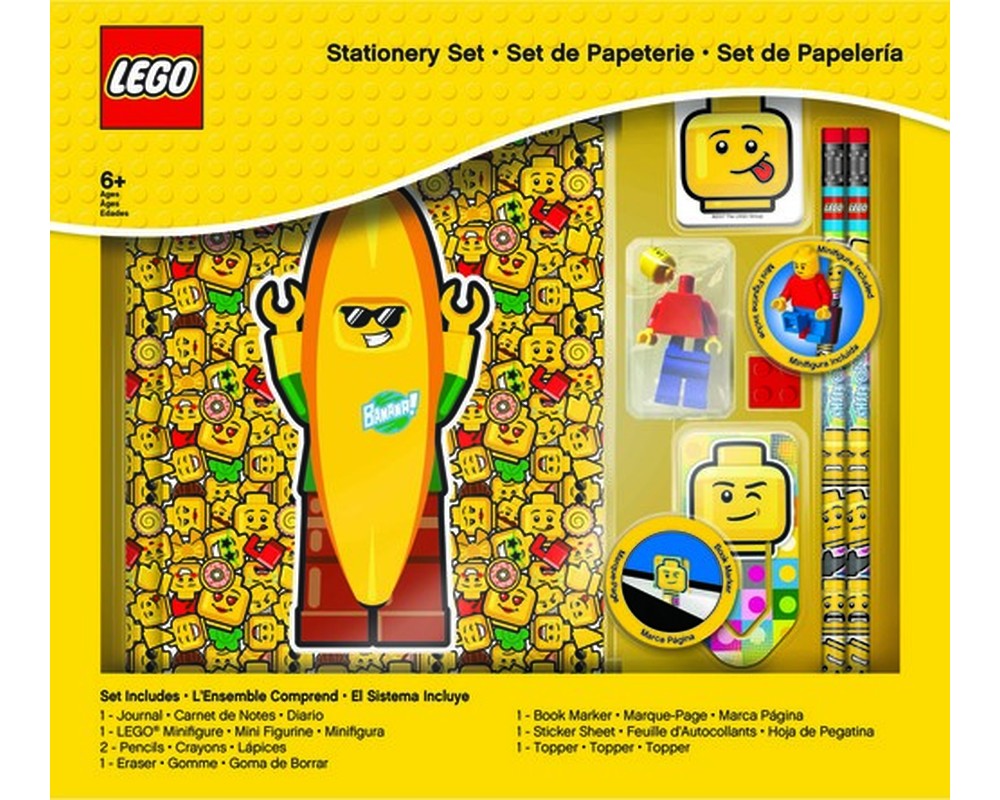 LEGO Set 51145-1 Minifigure Stationery Set (2018 Gear > Stationery and ...