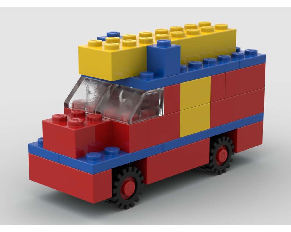 LEGO Set 515-1-s1 Firetruck (1990 Universal Building Set > Basic) | Rebrickable - Build with LEGO
