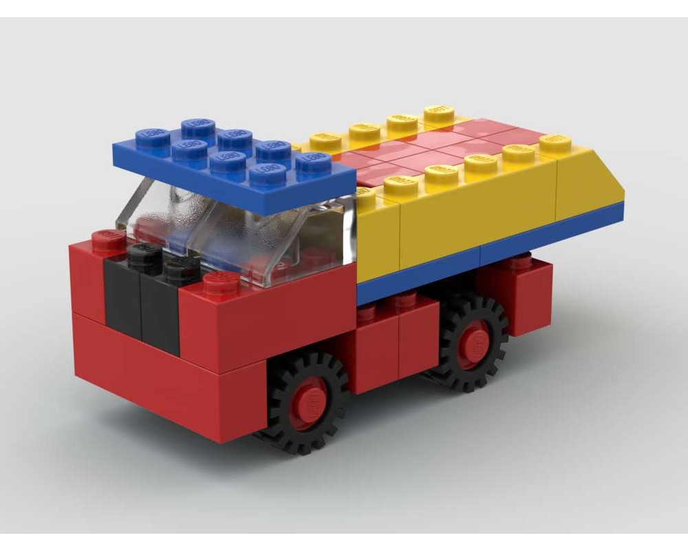 LEGO Set 515-1-s14 Dump Truck (1990 Universal Building Set > Basic) | Rebrickable - Build with LEGO
