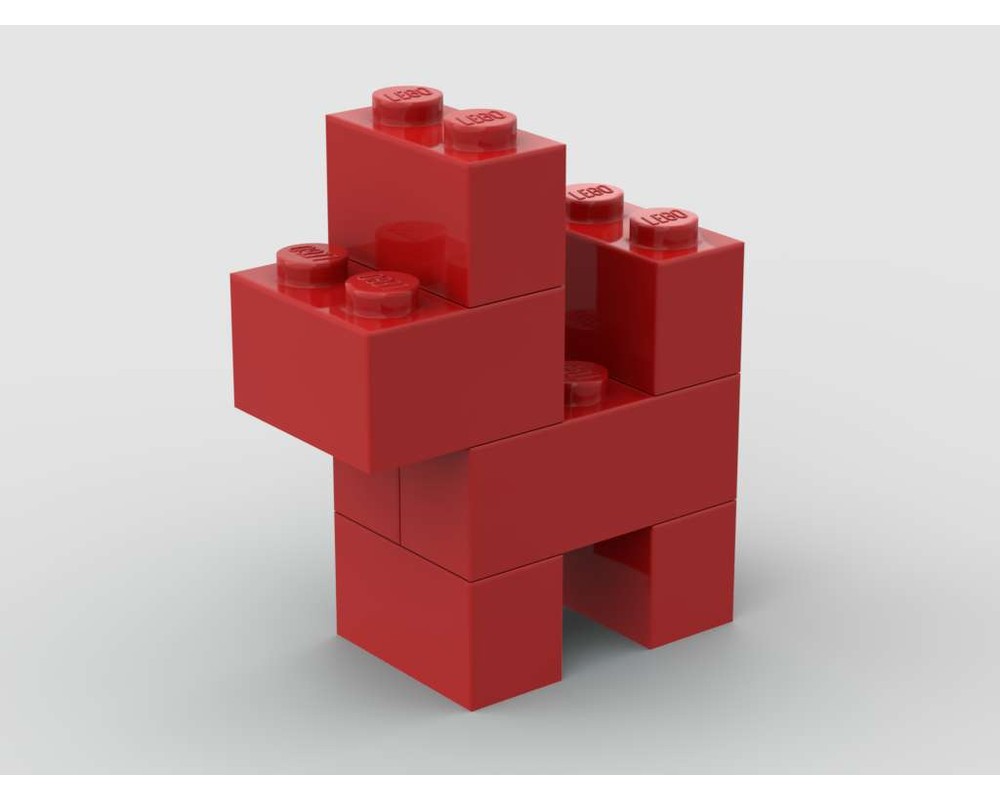 LEGO Set 515-1-s5 Dog (1990 Universal Building Set > Basic) | Rebrickable - Build with LEGO