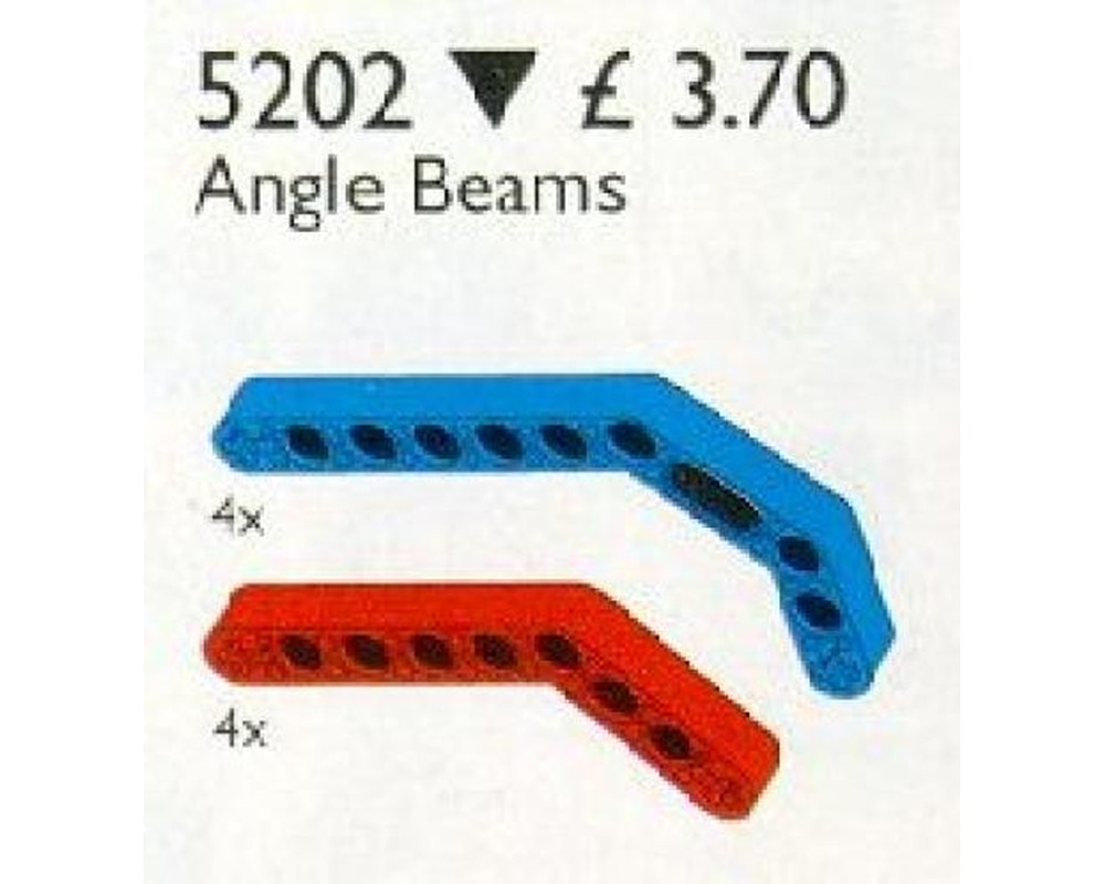 LEGO Set 5202-1 Angle Beams (1997 Service Packs > Technic ...