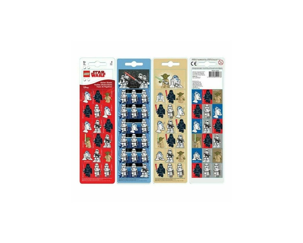 LEGO Set 52227-1 Star Wars Sticker Sheet (2019 Gear > Stationery and ...