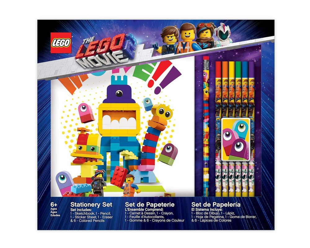 LEGO Set 52305-1 The LEGO Movie 2 Stationery Set - Duplo (2018 Gear ...