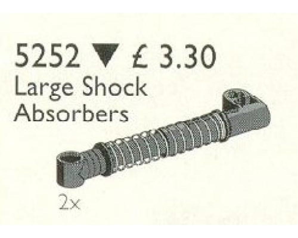 LEGO Set 5252-1 Large Shock Absorbers (1993 Service Packs > Technic ...