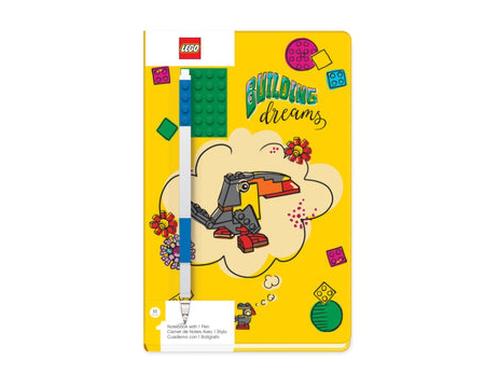 LEGO Set 52525-1 Notebook with 1 Pen: Building Dreams (2014 Gear ...