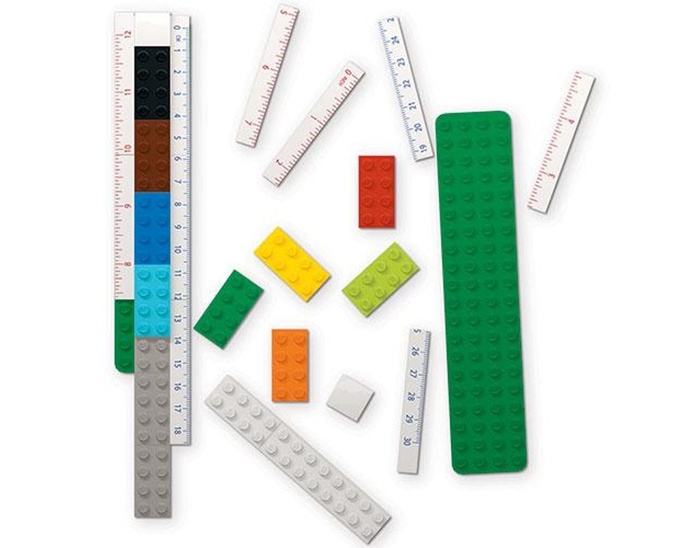 LEGO Set 52558-1 Buildable Ruler with Minifigure (2019 Gear ...