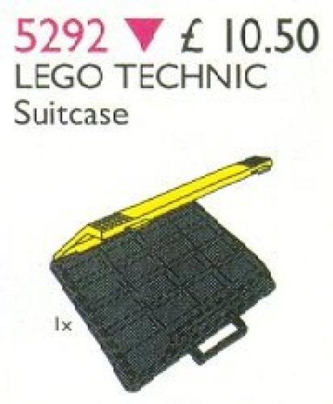LEGO Set 5292-1 LEGO TECHNIC Storage Case (1996 Service Packs > Technic ...