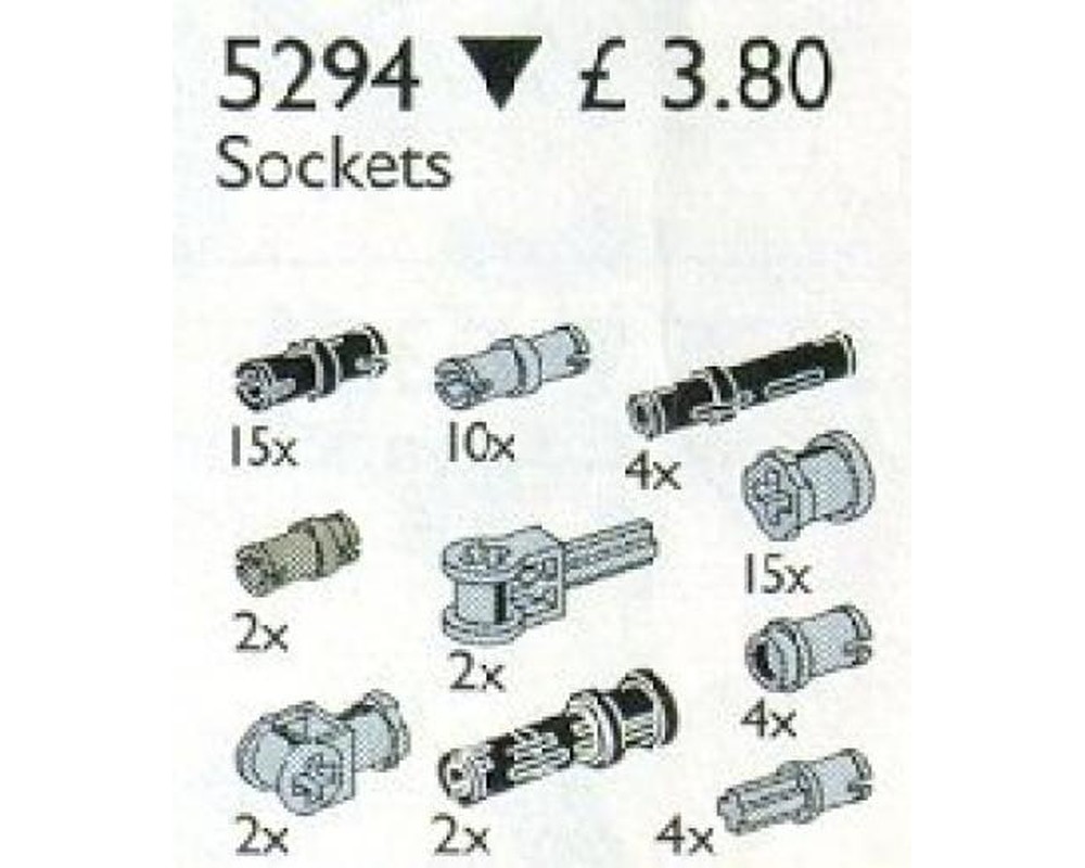 LEGO Set 5294-1 Toggle Joints & Connectors / Pegs, Bushings, & Couplers ...