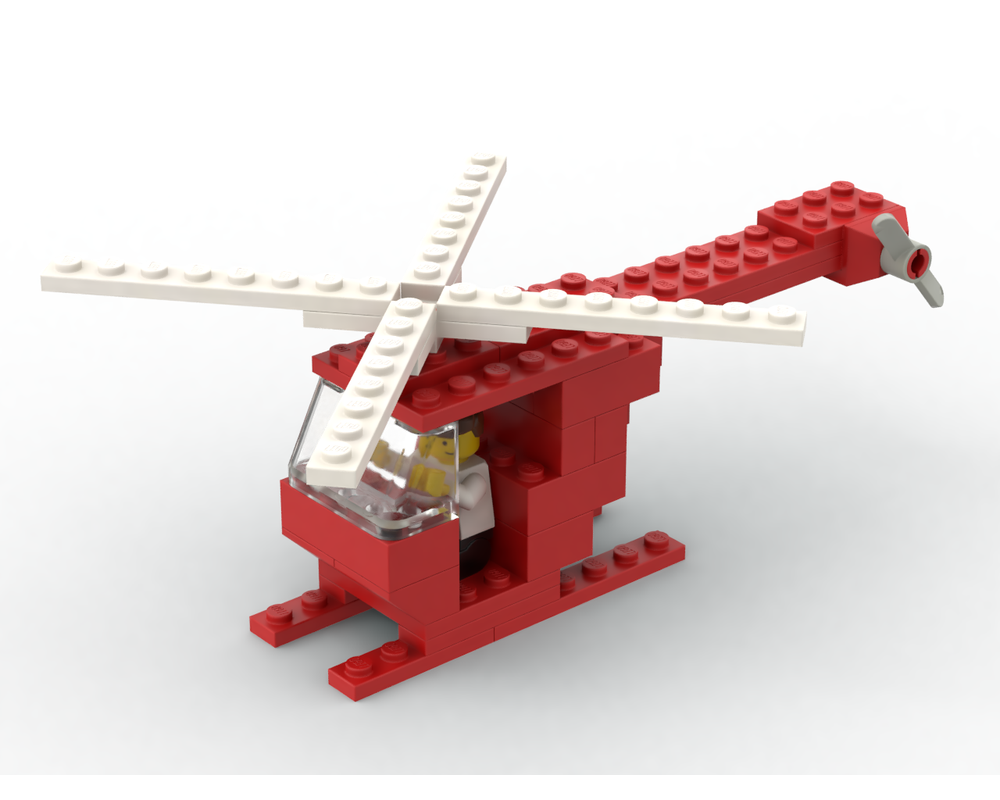 LEGO Set 530-1-b4 Helicopter (1985 Universal Building Set > Basic ...
