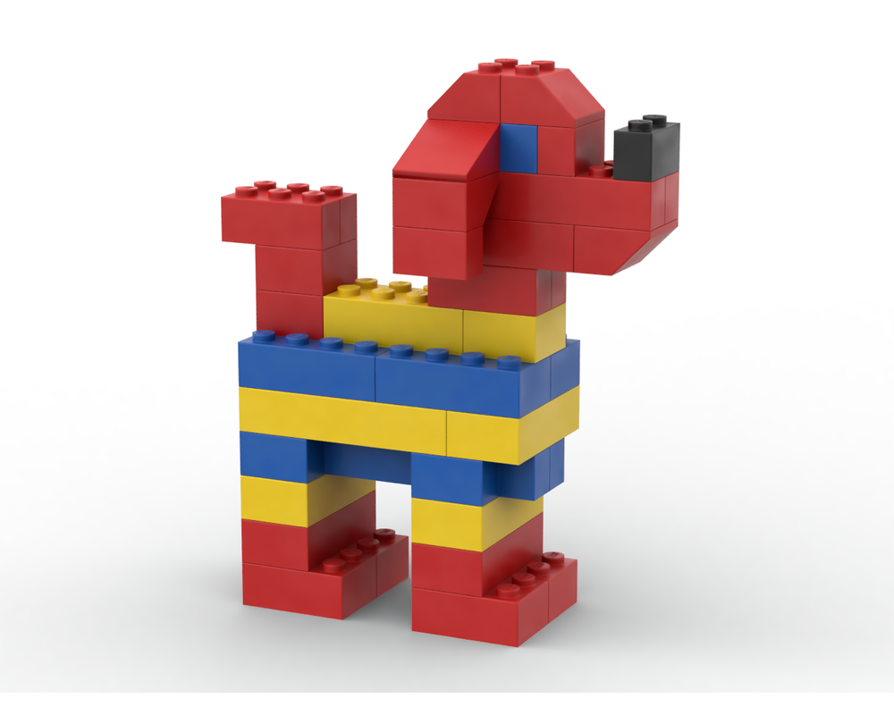 LEGO Set 530-1-c1 Dog (1985 Universal Building Set > Basic ...