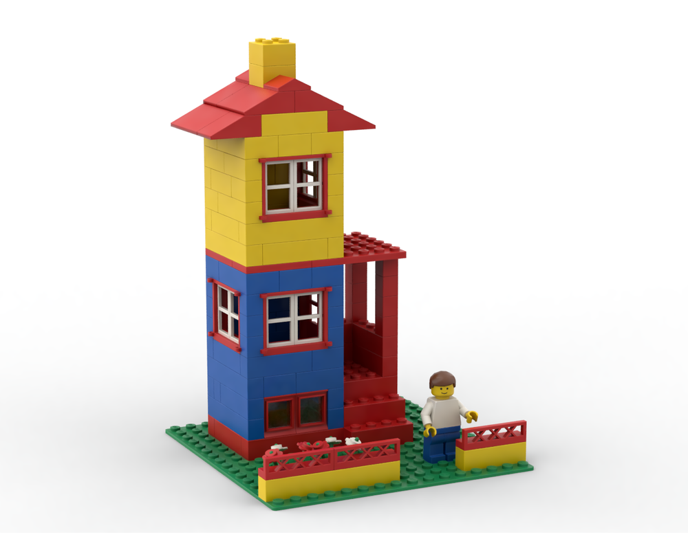 LEGO Set 530-1-c2 House (1985 Universal Building Set > Basic ...