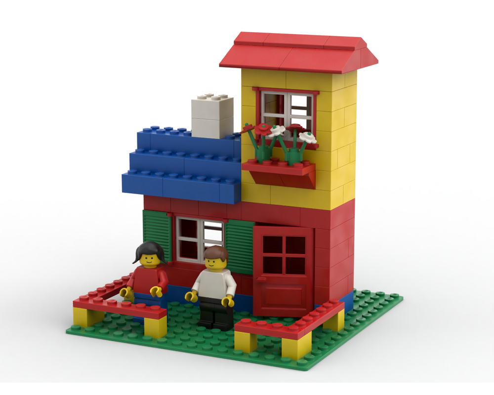LEGO Set 530-1-c4 House (1985 Universal Building Set > Basic ...