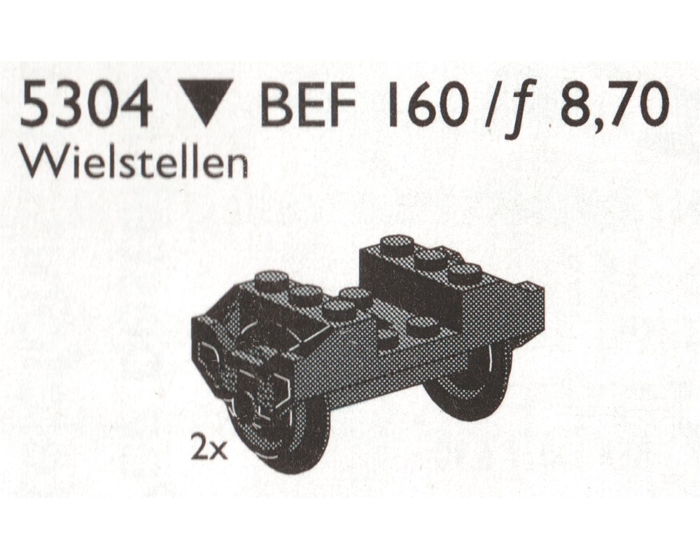 LEGO Set 5304-1 Wheelsets (1992 Service Packs > Train) | Rebrickable ...