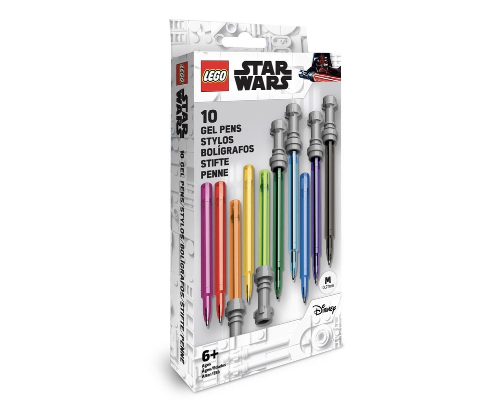 LEGO Set 53116-1 Lightsaber Gel Pen Multipack - 10 Pack (2022 Gear ...