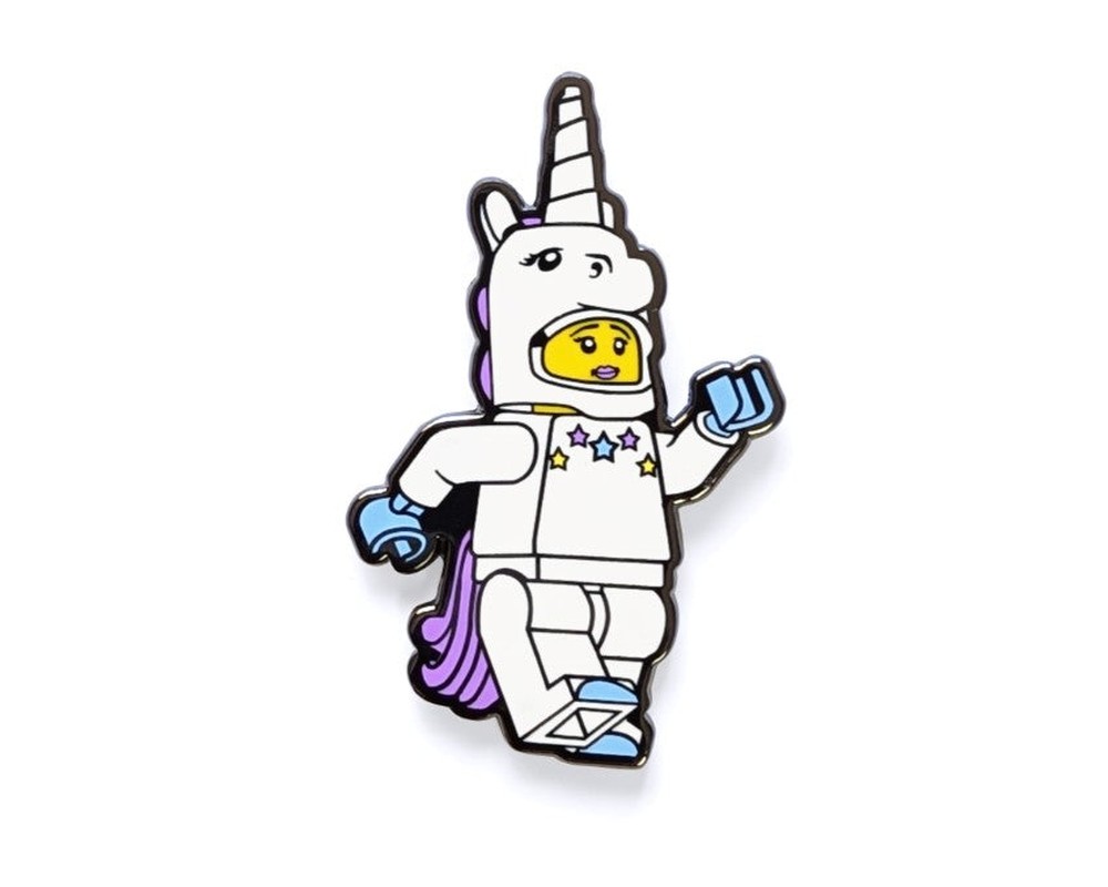 LEGO Set 53138-1 Unicorn Girl Snap Button (2024 Gear) | Rebrickable ...