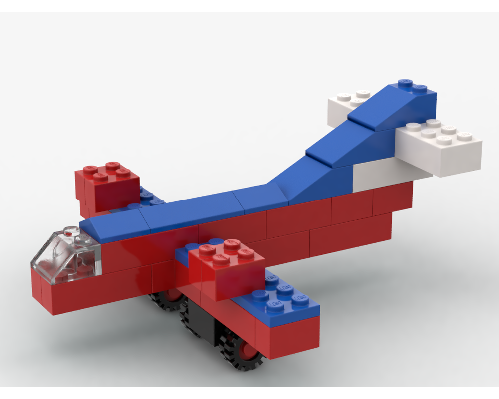 LEGO Set 533-1-b5 Plane (1984 Universal Building Set > Basic Set ...