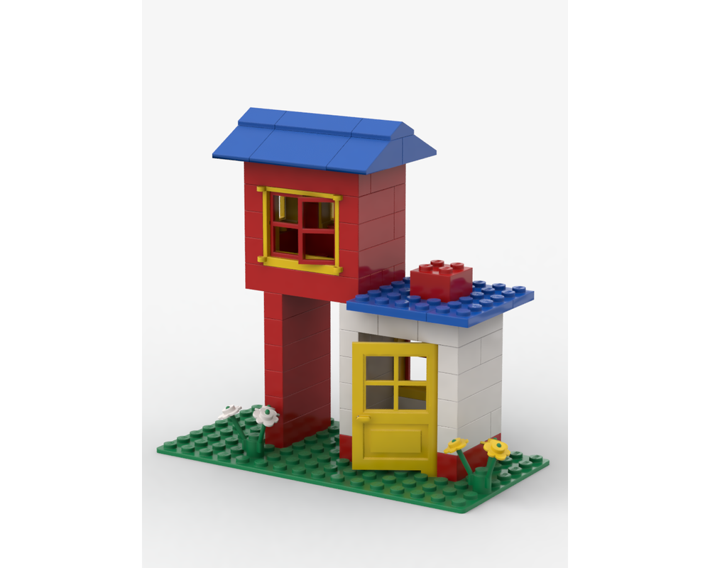 LEGO Set 533-1-c2 House (1984 Universal Building Set) | Rebrickable ...