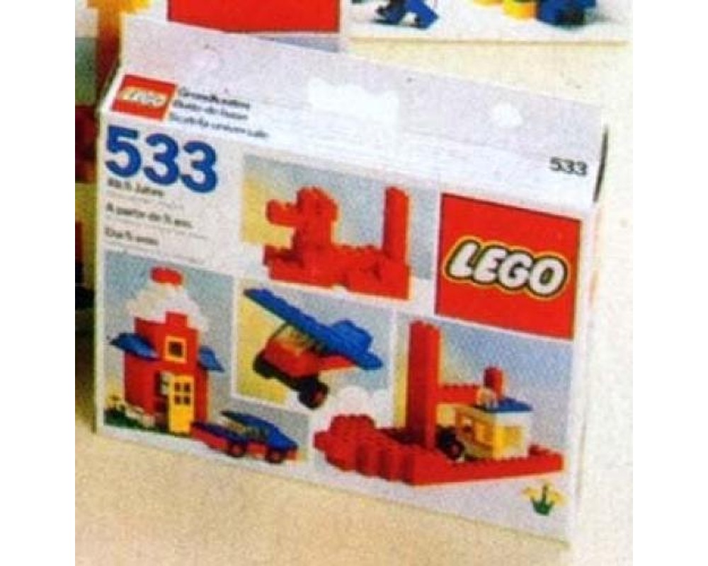 LEGO Set 533-1 Basic Set (1984 Universal Building Set) | Rebrickable ...