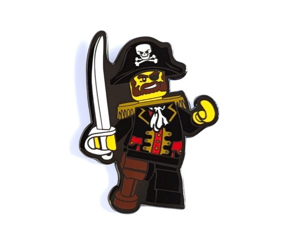 LEGO Set 53301-1 Pirate Snap Button (2024 Gear) | Rebrickable - Build ...