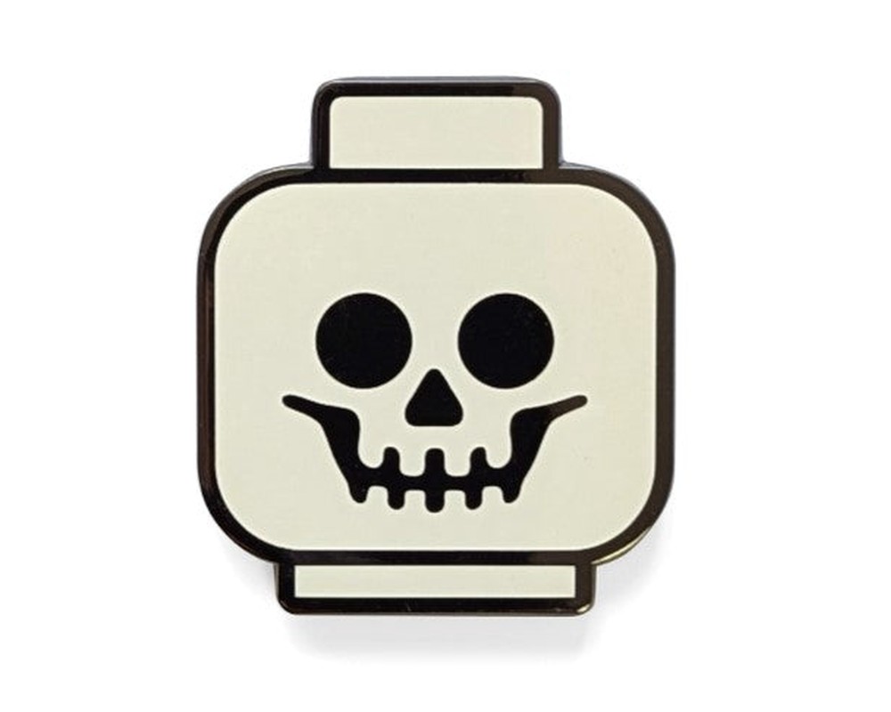 LEGO Set 53318-1 Skeleton Head Snap Button (2024 Gear) | Rebrickable ...