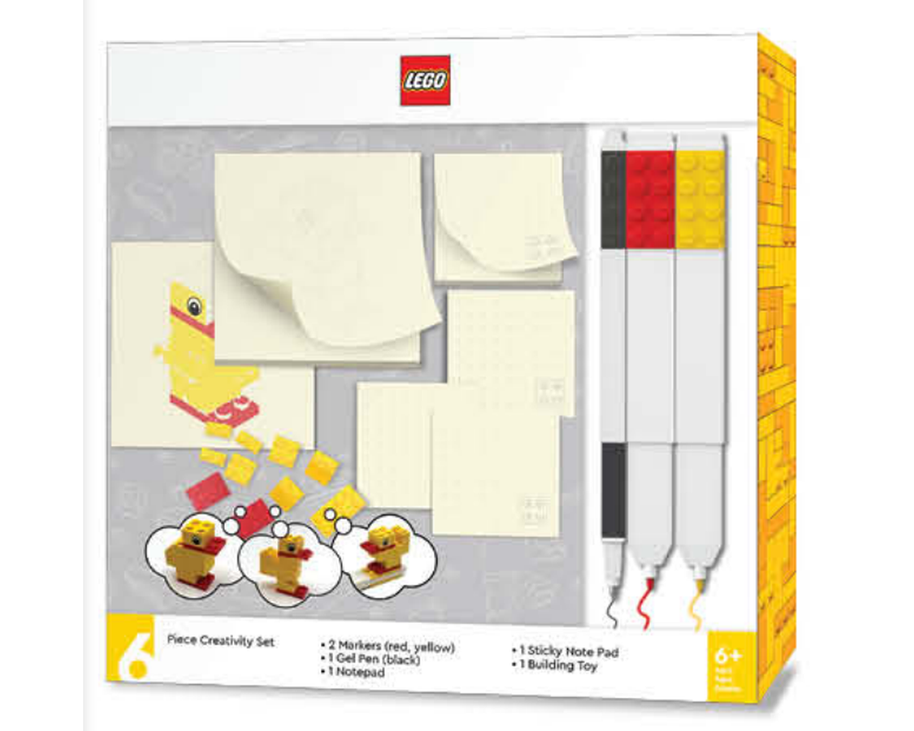 LEGO Set 53466-1 Stationery Creativity Set (2024 Gear > Stationery and ...