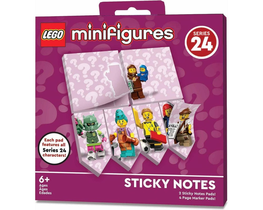LEGO Set 53477-1 Minifigure Sticky Notes (2024 Gear > Stationery and ...