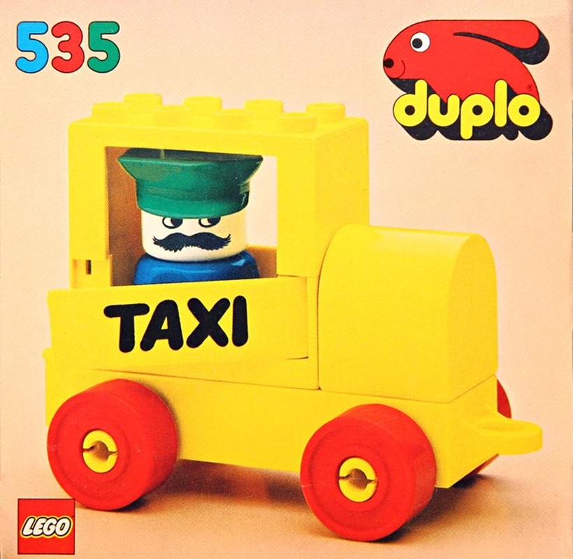 LEGO Set 535-2 Taxi (1977 Duplo > Basic Set) | Rebrickable - Build with ...