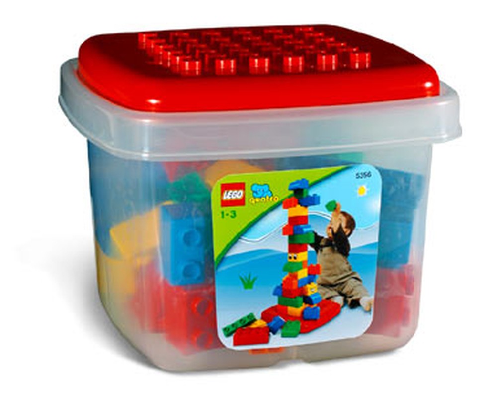 LEGO Set 5356-1 Medium Bucket (2004 Quatro) | Rebrickable - Build with LEGO