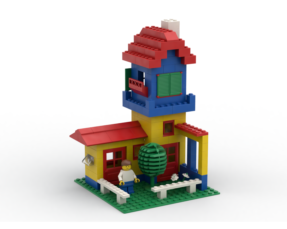 LEGO Set 537-1-c10 House (1987 Universal Building Set > Basic ...