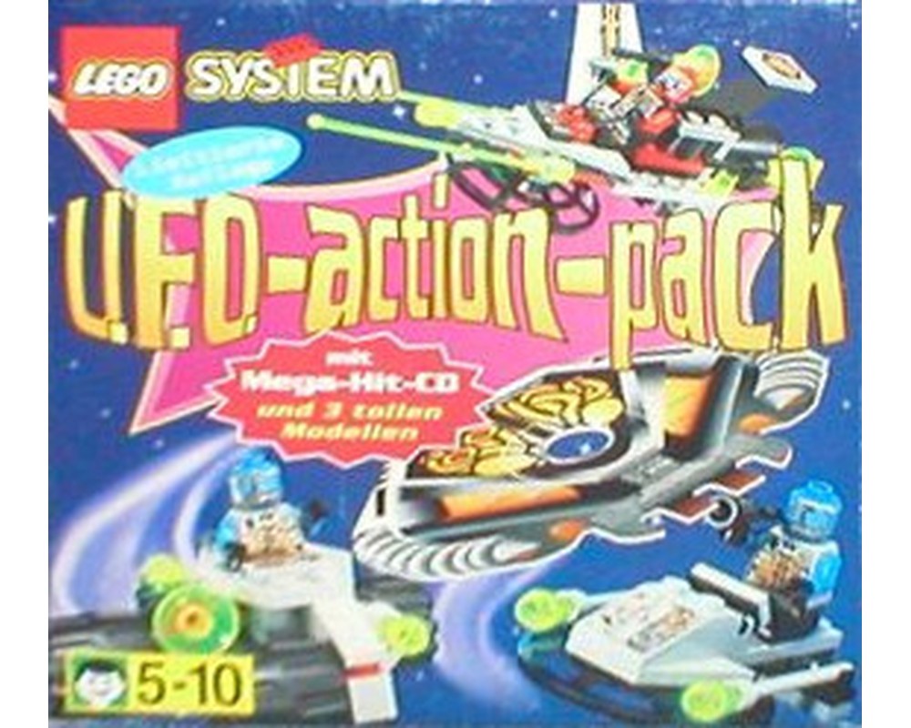 LEGO Set 54-1 UFO Action Pack (1997 Space > UFO) | Rebrickable - Build ...