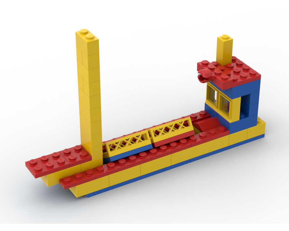 LEGO Set 540-1-b1-s2 Boat (1985 Universal Building Set > Basic ...