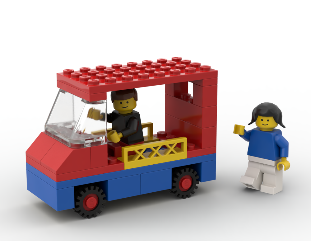 LEGO Set 540-1-c12 Bus (1985 Universal Building Set > Basic ...