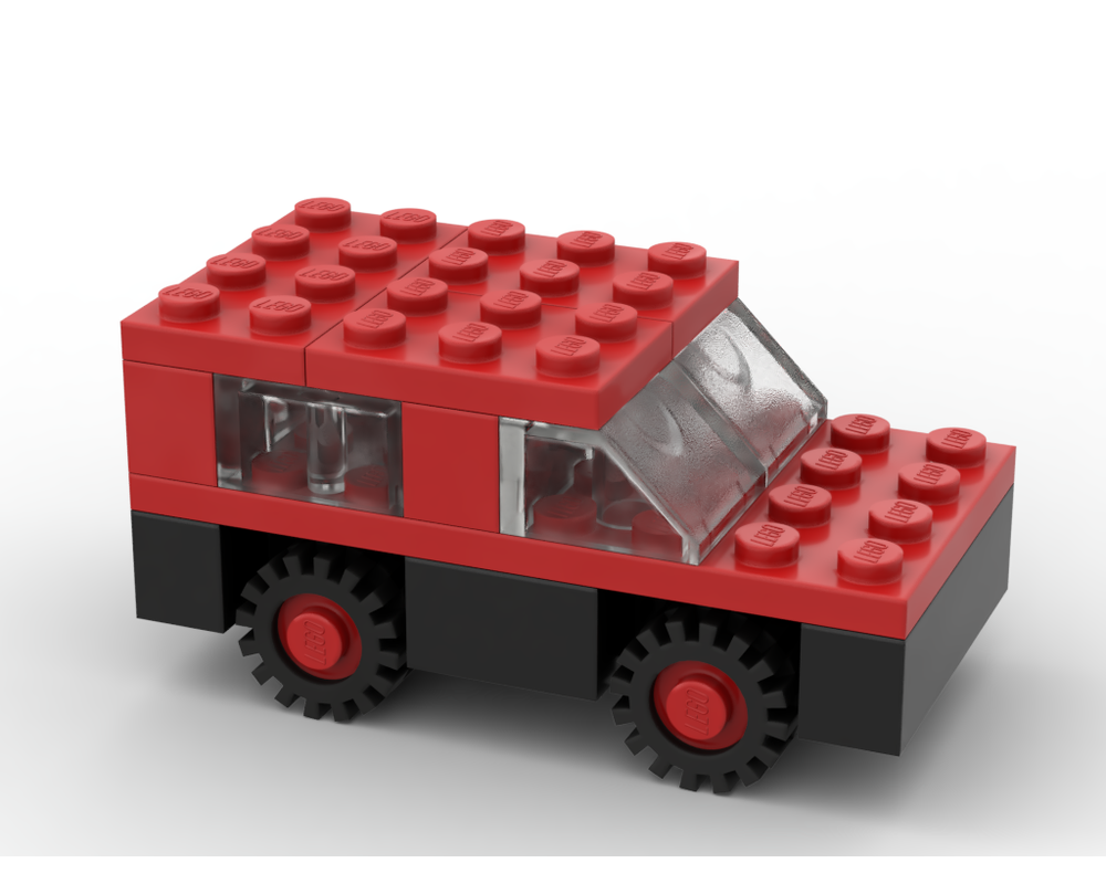 LEGO Set 540-1-c3 Car (1985 Universal Building Set > Basic ...