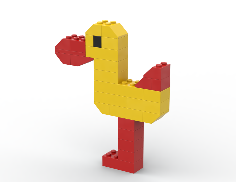 LEGO Set 540-1-c8 Bird (1985 Universal Building Set > Basic ...
