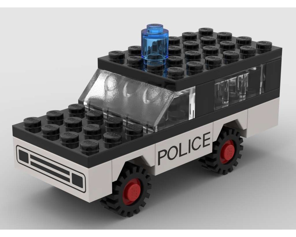 LEGO Set 540-2-s1 Police Car (1979 Town > Classic Town) | Rebrickable ...