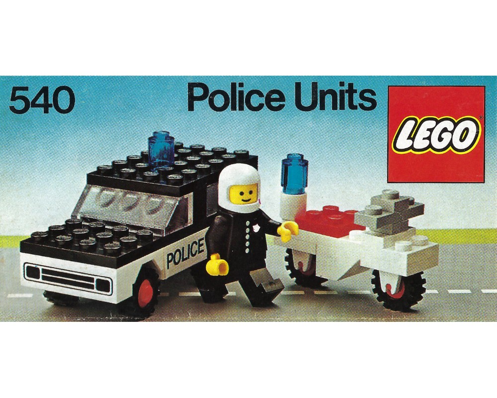 LEGO Set 540-2 Police Units (1979 Town > Classic Town) | Rebrickable ...