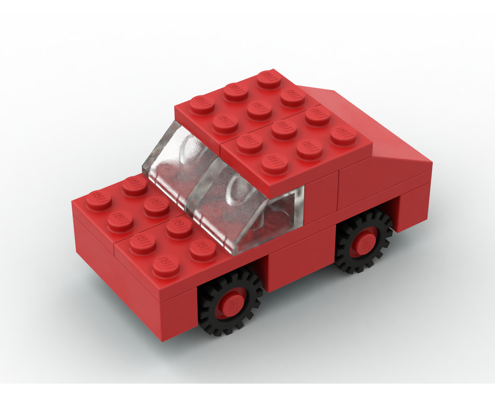 LEGO Set 544-1-b3 Car (1981 Universal Building Set) | Rebrickable ...