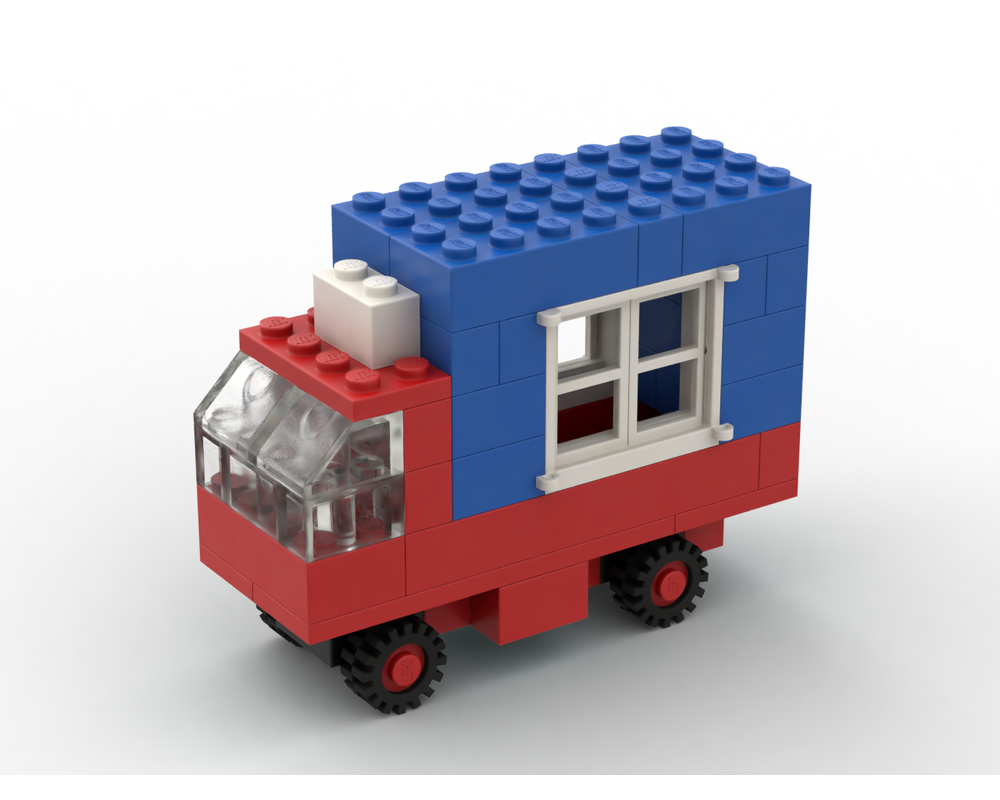 LEGO Set 544-1-b7 Van (1981 Universal Building Set) | Rebrickable ...