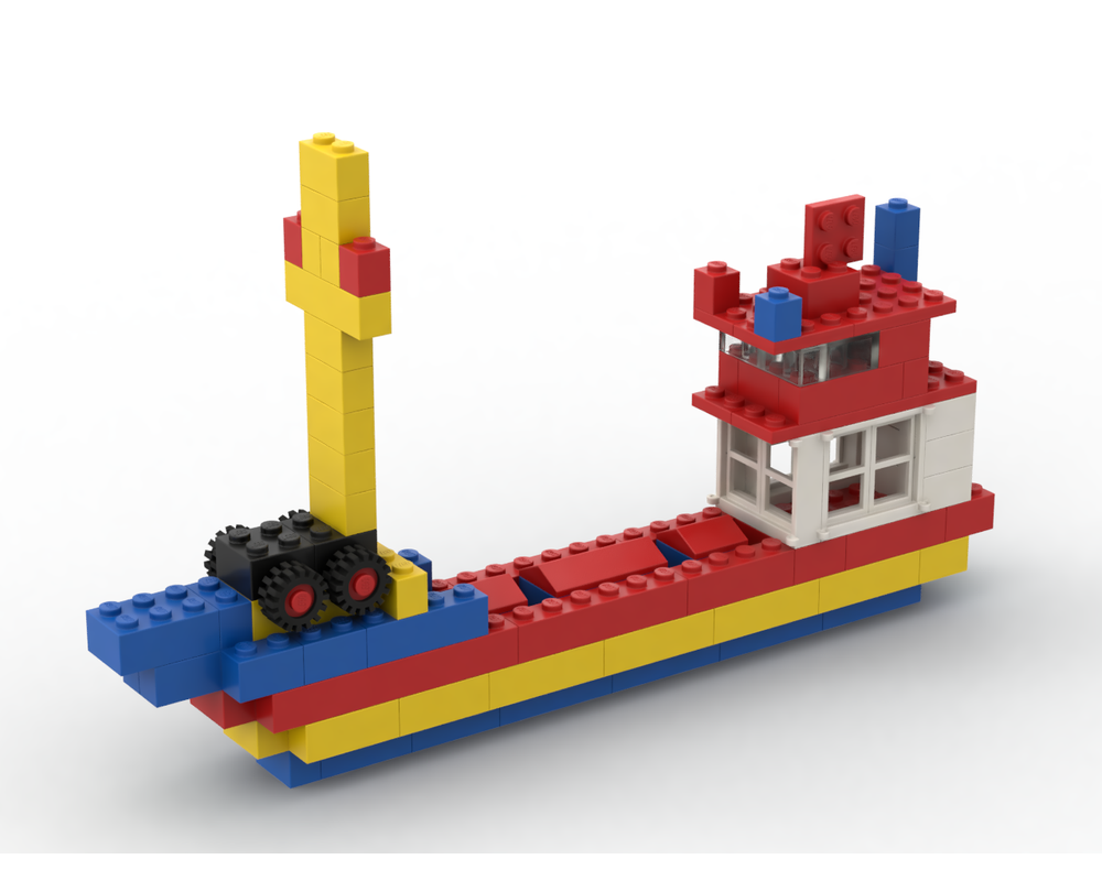 LEGO Set 544-1-b8 Ship (1981 Universal Building Set) | Rebrickable ...