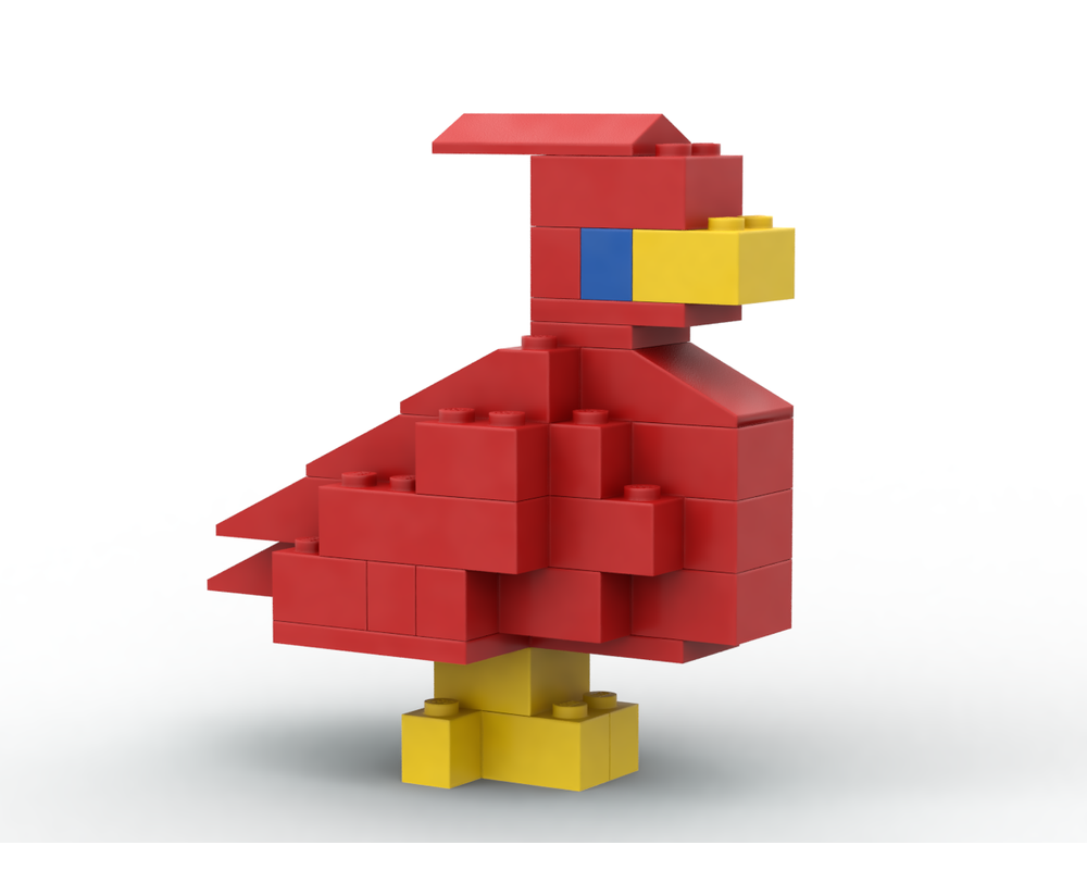 LEGO Set 544-1-c4 Bird (1981 Universal Building Set) | Rebrickable ...
