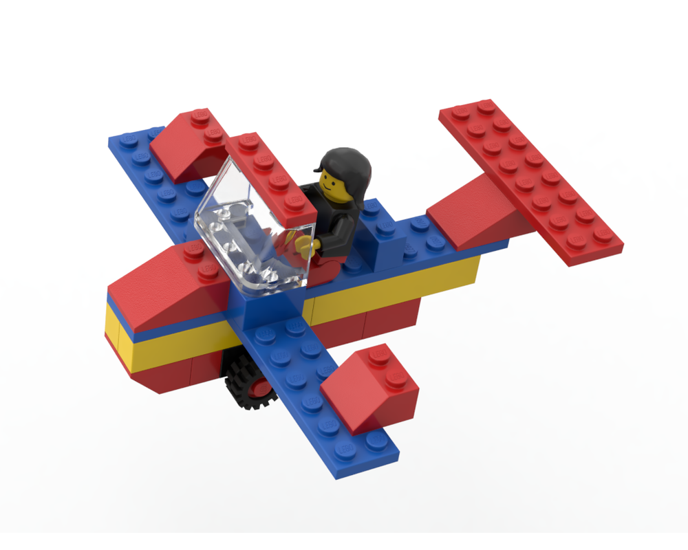 LEGO Set 547-1-c2 Airplane (1987 Universal Building Set > Basic ...