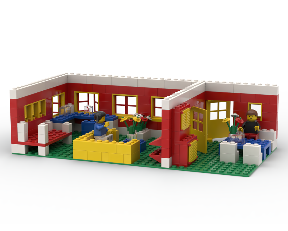 LEGO Set 547-1-c4 House (1987 Universal Building Set > Basic ...