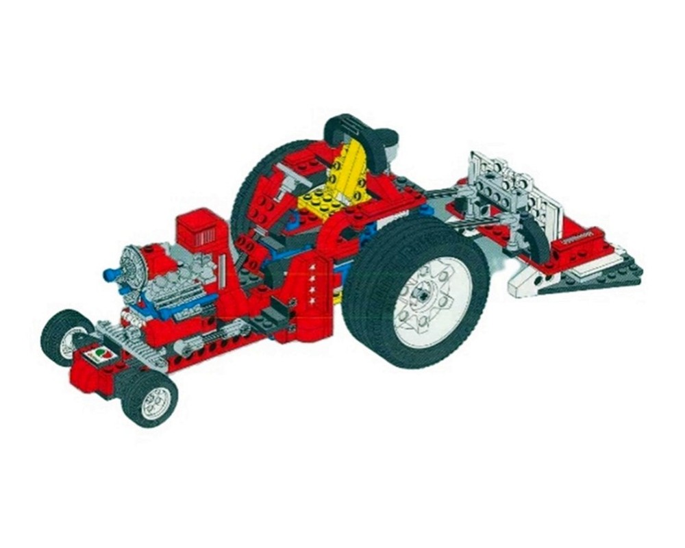 LEGO Set 5533-1-b1 Drag Tractor & Sled (1999 Model Team) | Rebrickable ...