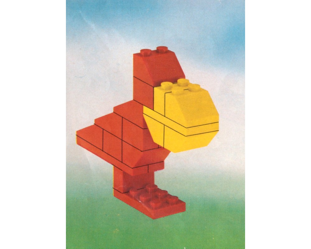 LEGO Set 555-2-b14 Bird (1981 Universal Building Set > Basic Set ...