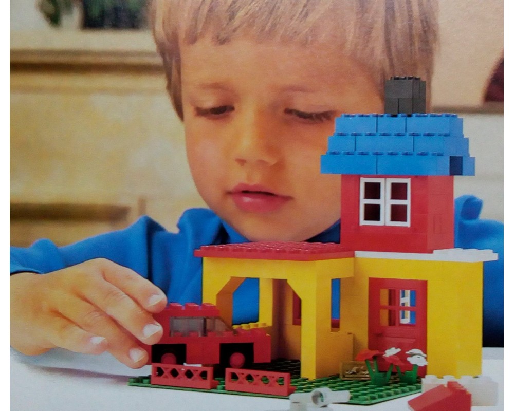 LEGO Set 555-2-b25 House (1981 Universal Building Set) | Rebrickable ...