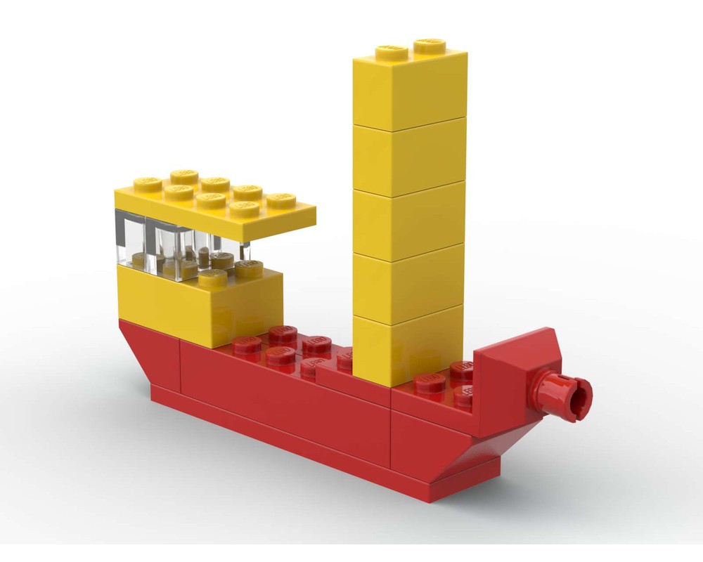 LEGO Set 555-2-b26 Boat (1981 Universal Building Set > Basic Set ...