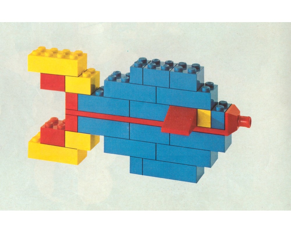 LEGO Set 555-2-b3 Fish (1981 Universal Building Set) | Rebrickable ...