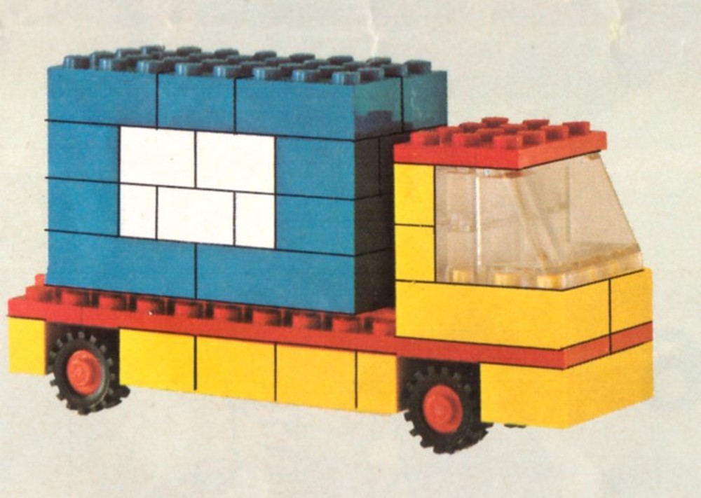 LEGO Set 555-2-b7 Truck (1981 Universal Building Set > Basic Set ...