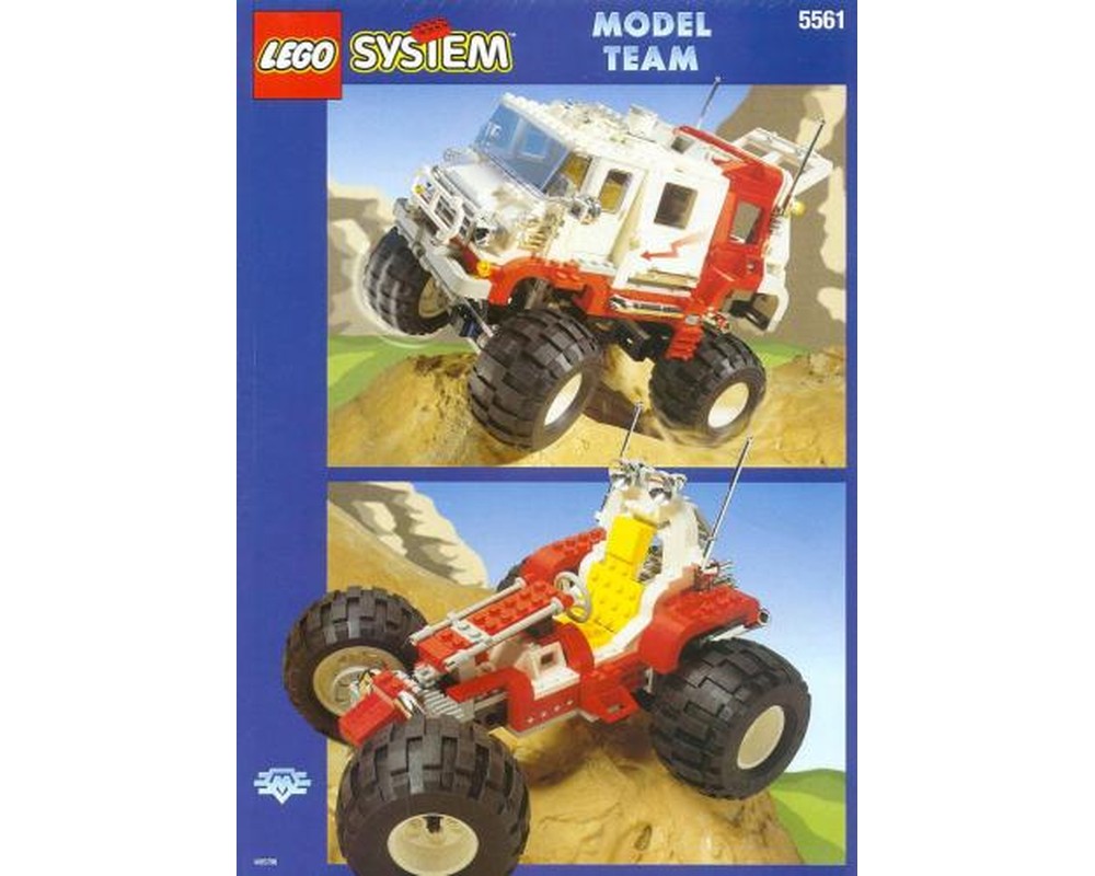 LEGO Set 5561-1 Big Foot 4x4 (1997 Model Team) | Rebrickable - Build ...